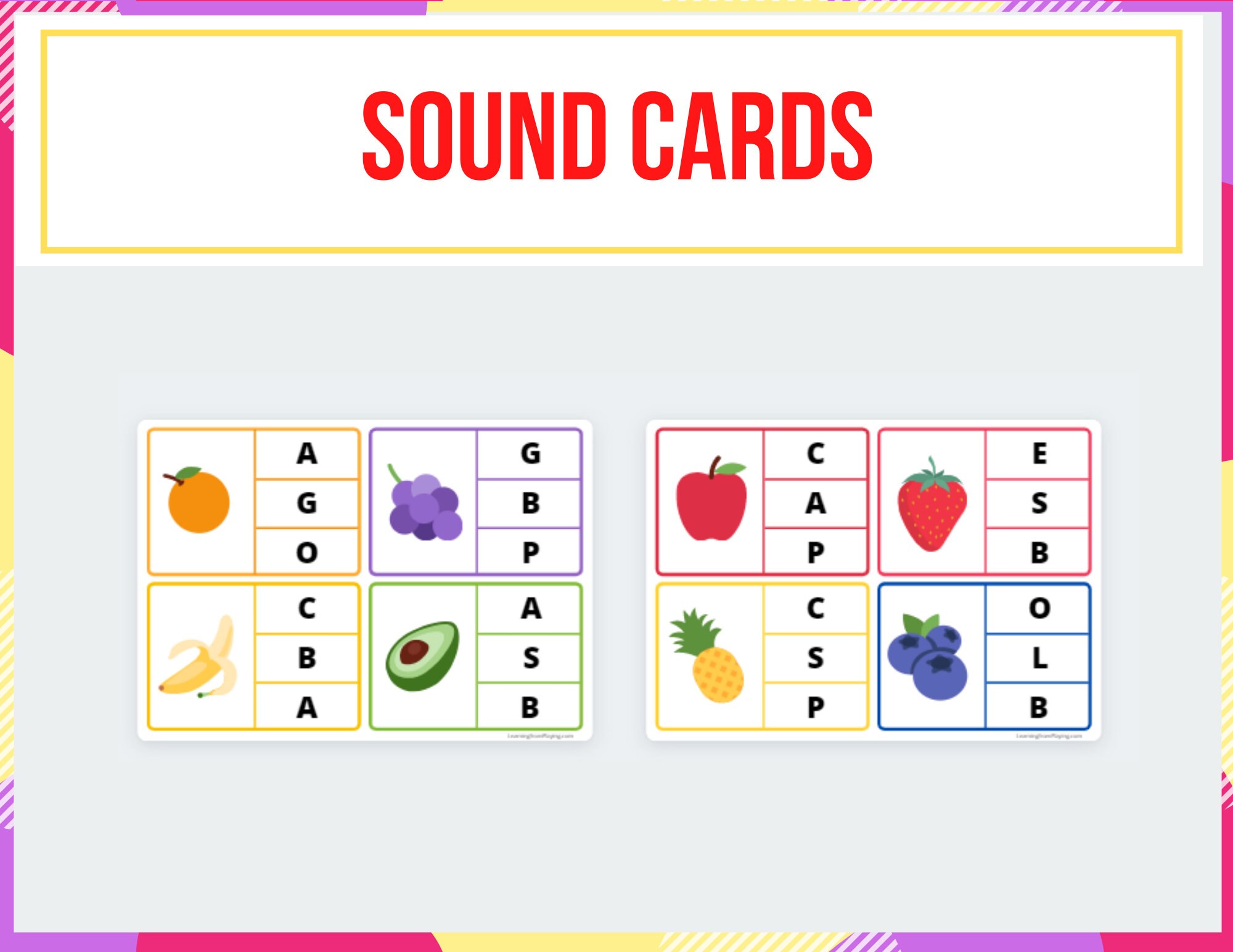 Preschool Learning Fruit Activities Busy Book Preschool | Etsy