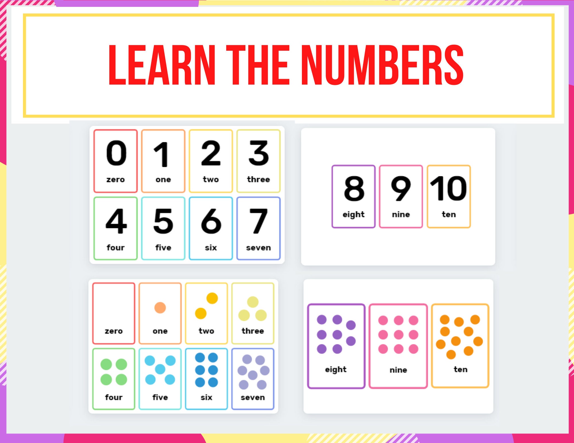 Toddler Counting Activities Toddler Busy Book Toddler Printable Binder ...