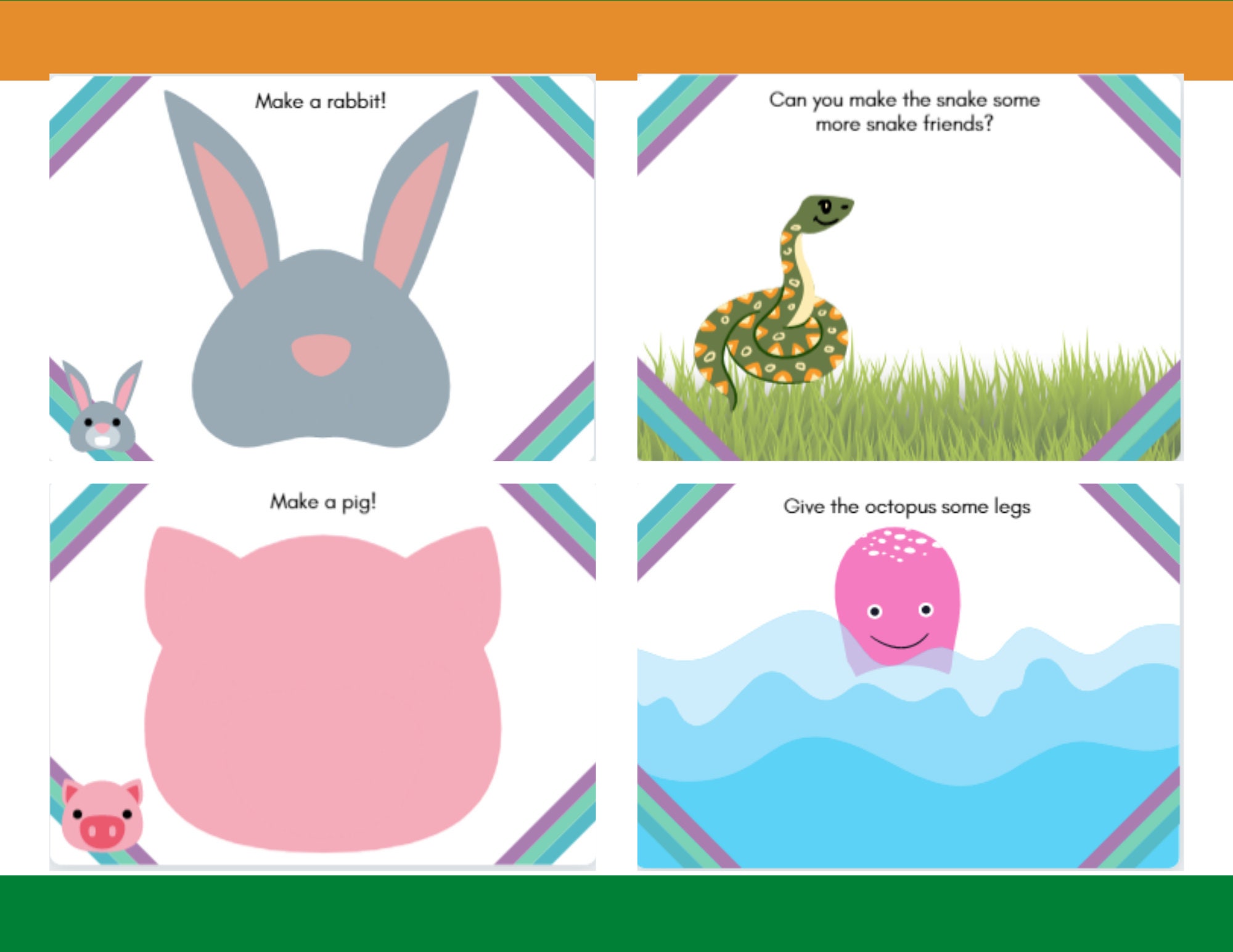 Toddler Animal Playdough Mats Playdough Sheet Make Animals - Etsy