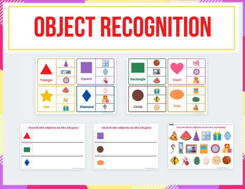 Toddler Learning Shapes Activities - Toddler Busy Book - Toddler ...