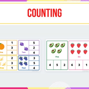 Preschool Learning Fruit Activities - Busy Book - Preschool Printable ...