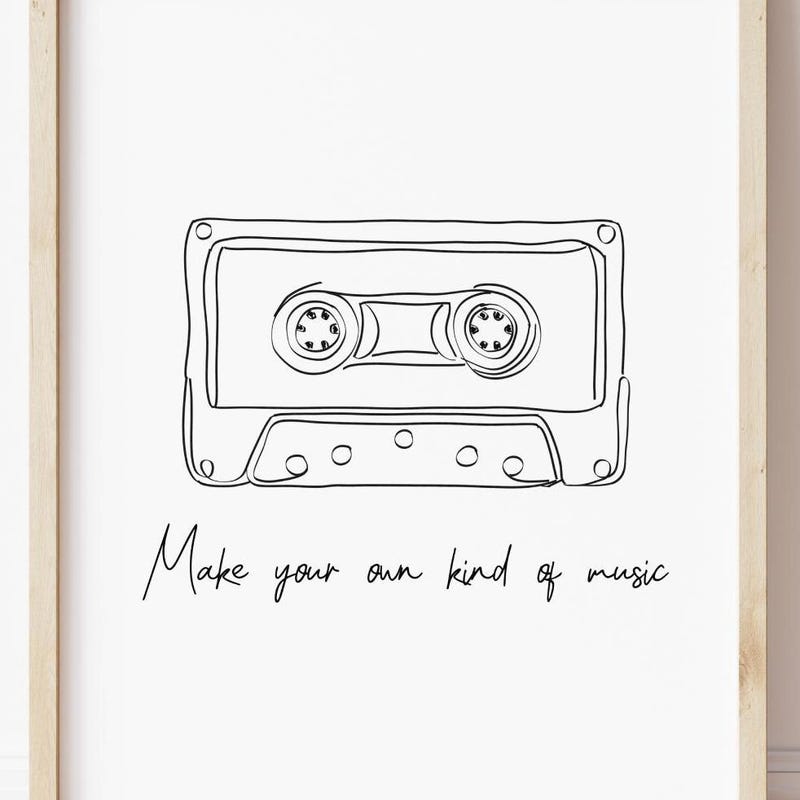 Cassette Tape Art - Etsy