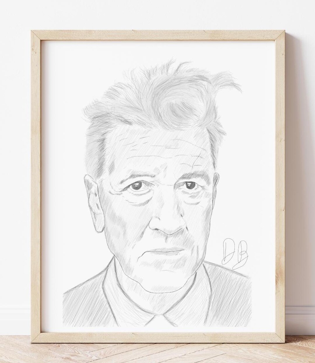 DAVID LYNCH Drawing Print Portrait Sketch David Lynch Download ...