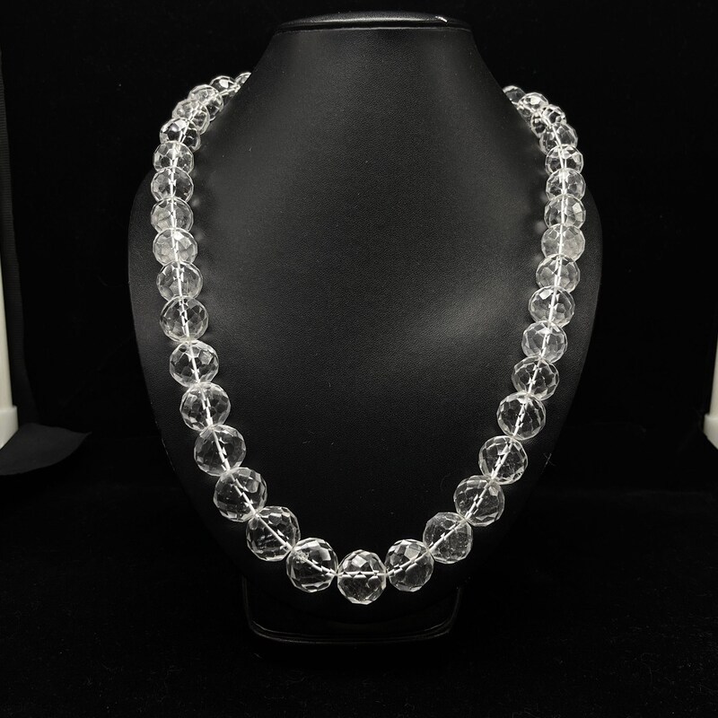 Rock Crystal Necklace - Etsy