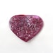 Natural Ruby/hand Carved/heart Shape/width 53mm/length 43mm/height 5mm ...