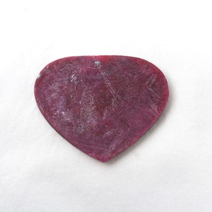 Hand-carved Ruby Heart, Floral Gemstone Carving (53x43mm) - Etsy
