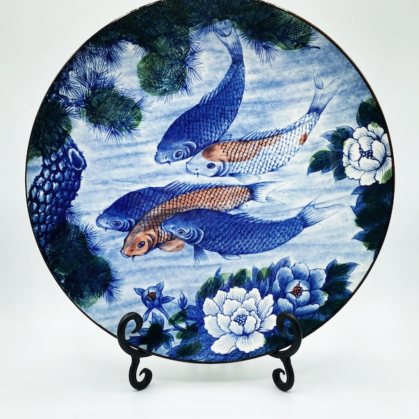 Fish Platter Koi Plate Ceramic - Etsy