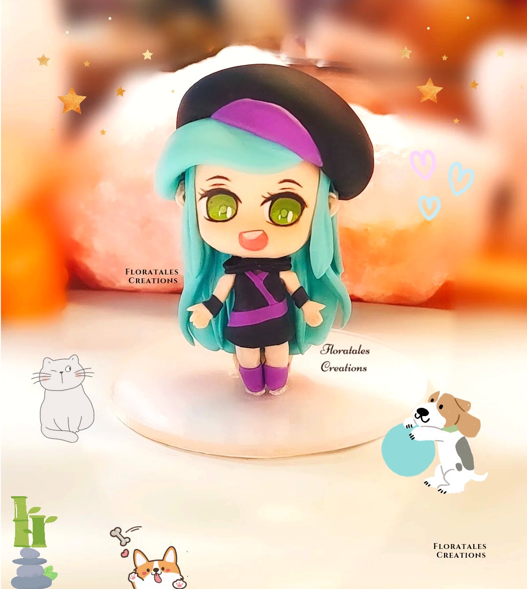 Any Character Cute Chibi Custom Made Figurines, Anime, Cartoon, OC ...