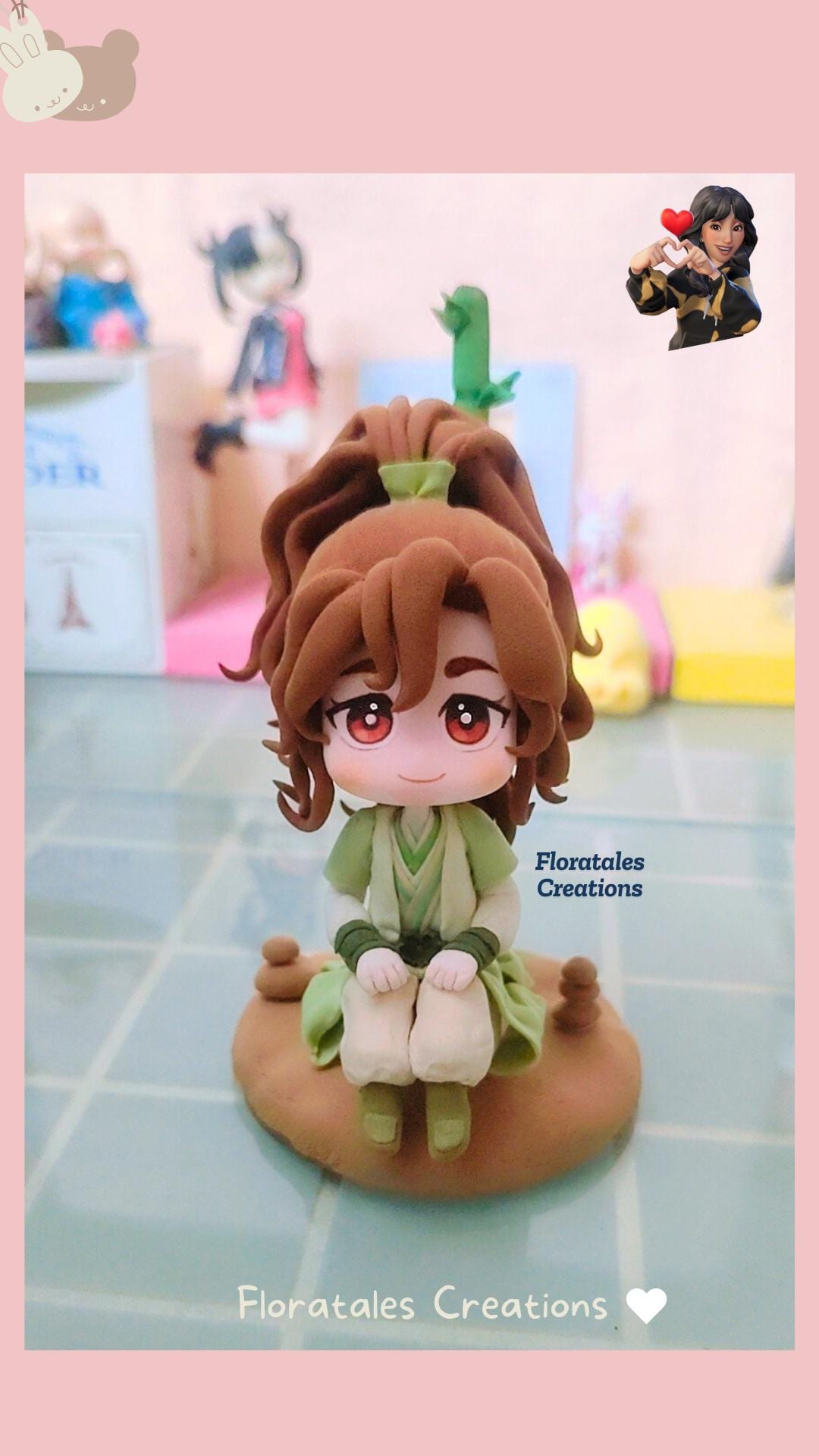 Custom Small Anime Handmade Figurines, Any Chibi Anime Figures, Photo ...