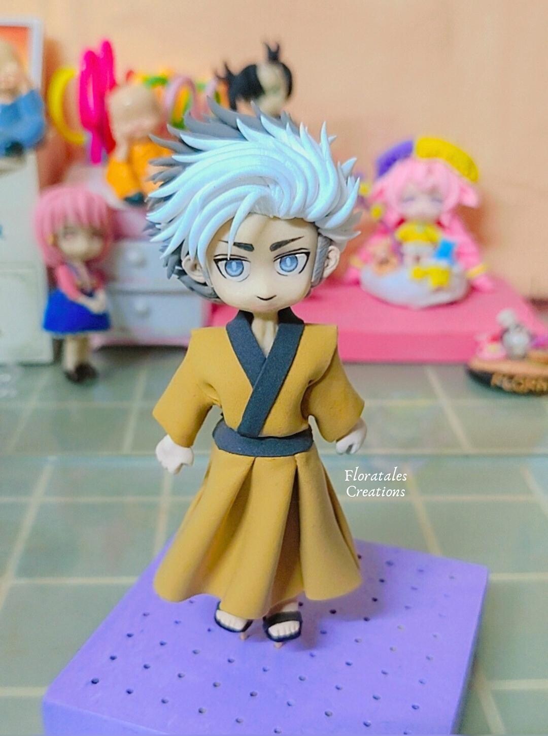 Custom Small Size Anime Chibi Handmade Figurines, Any Human to Anime ...