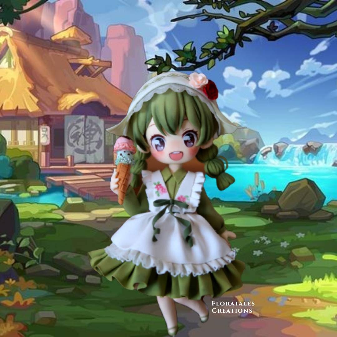 Custom Small Size Anime Chibi Handmade Figurines, Any Human to Anime ...