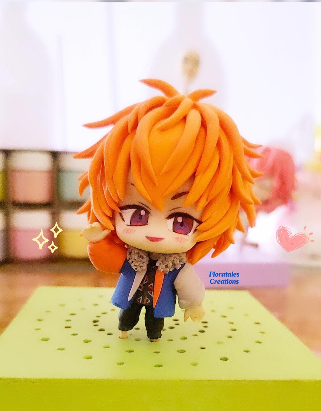 Any Anime Character Pixie Chibi Handmade Figurines, Custom Mini Human ...