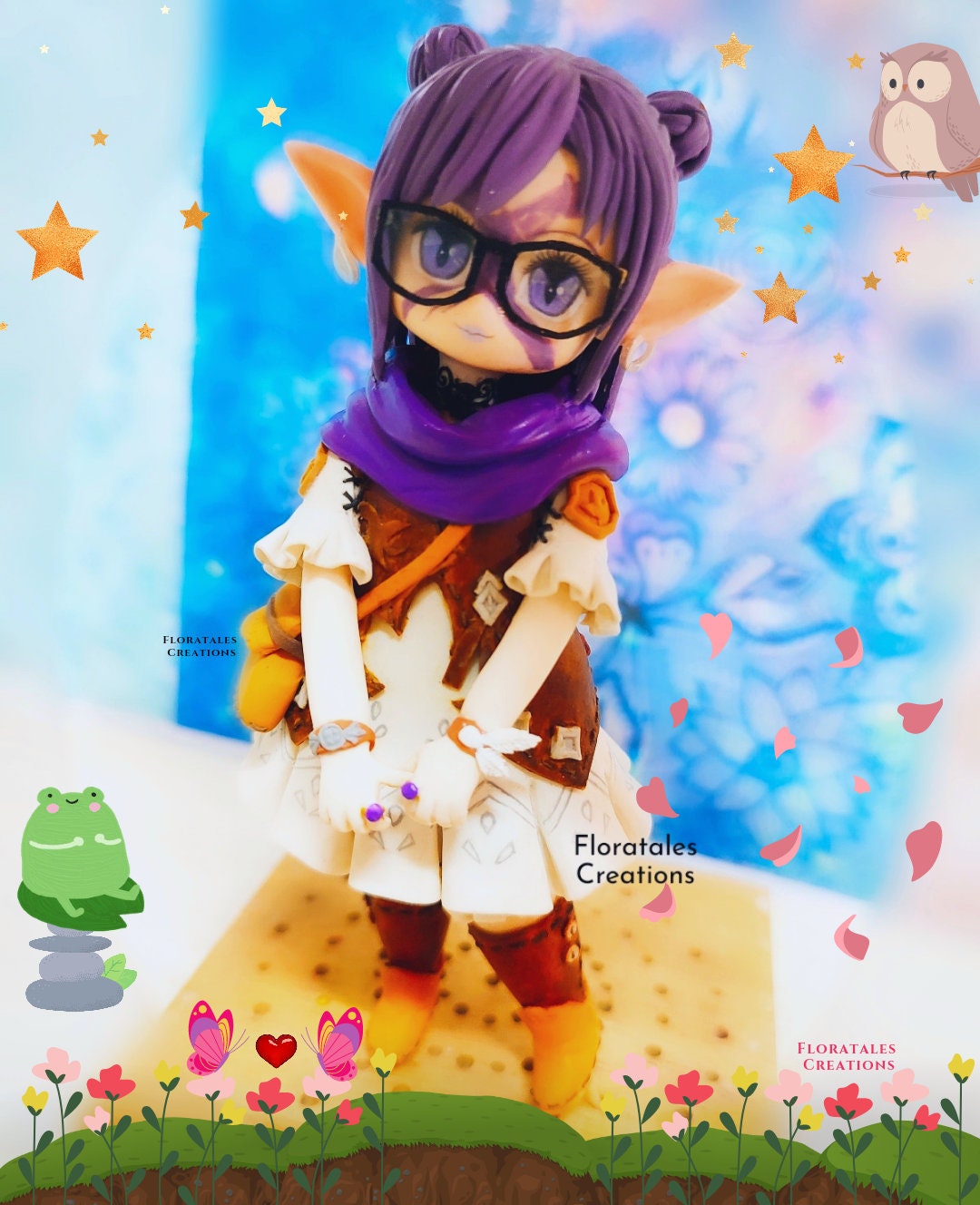 Custom Medium Scale Anime Figurines, Medium Detailed Handmade Any ...