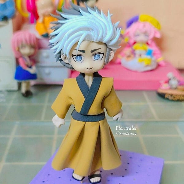 Anime Character Figurines - Etsy