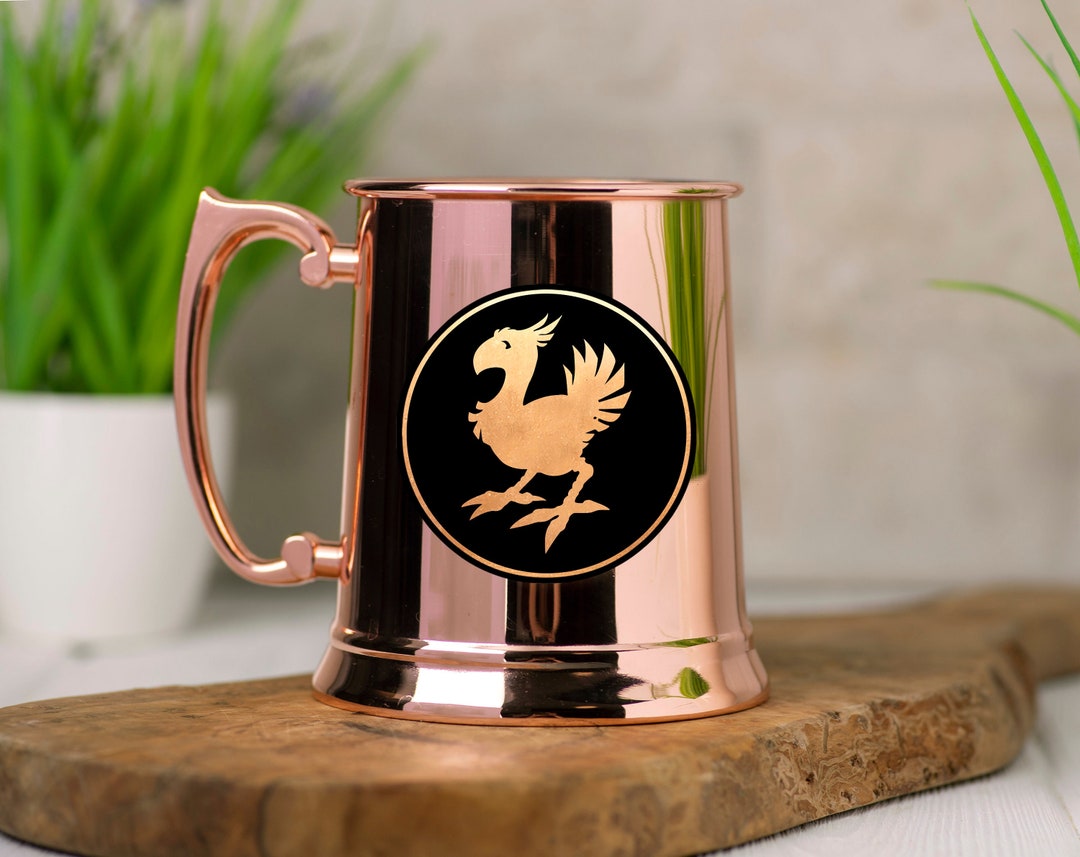 Final Fantasy Chocobo Beer Mug Gamer Gift Mug Personalized Christmas ...