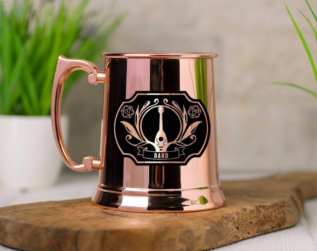 Bard Class Dnd Mug Dungeon and Dragons Beer Mug Personalized Christmas ...