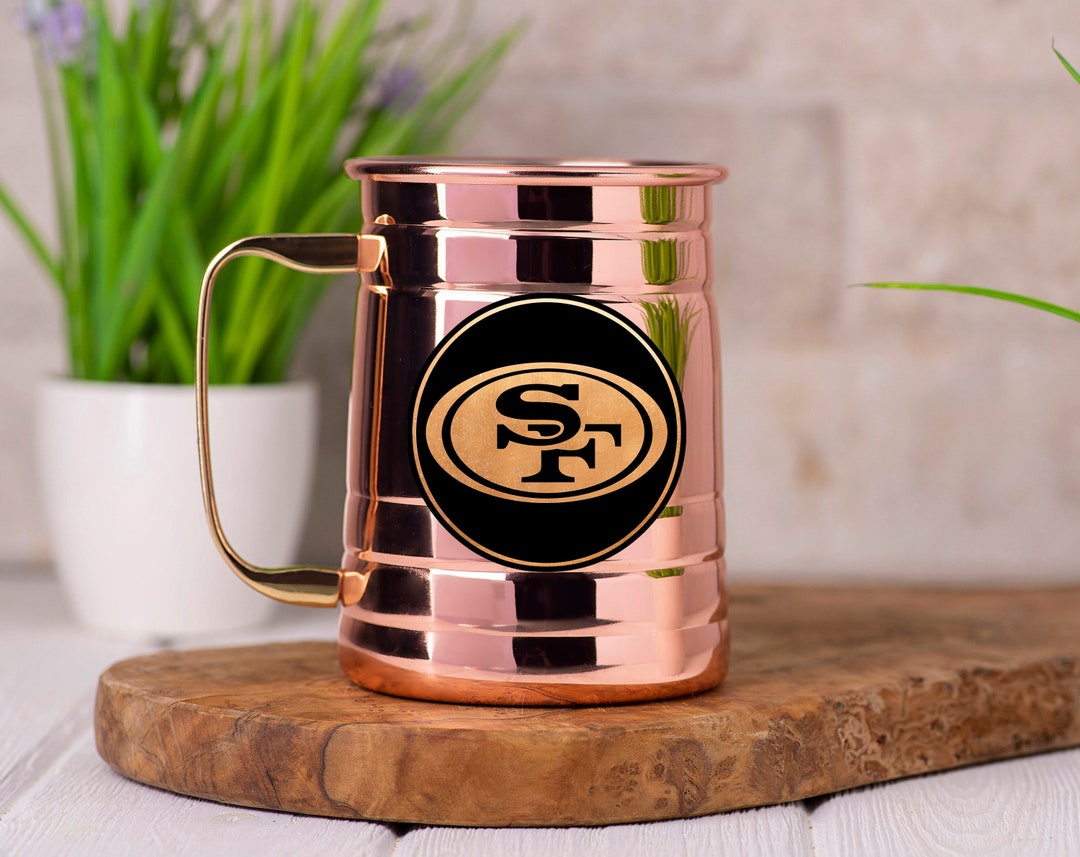 San Francisco 49ers Beer Mug Husband Gift American Football Stainless ...