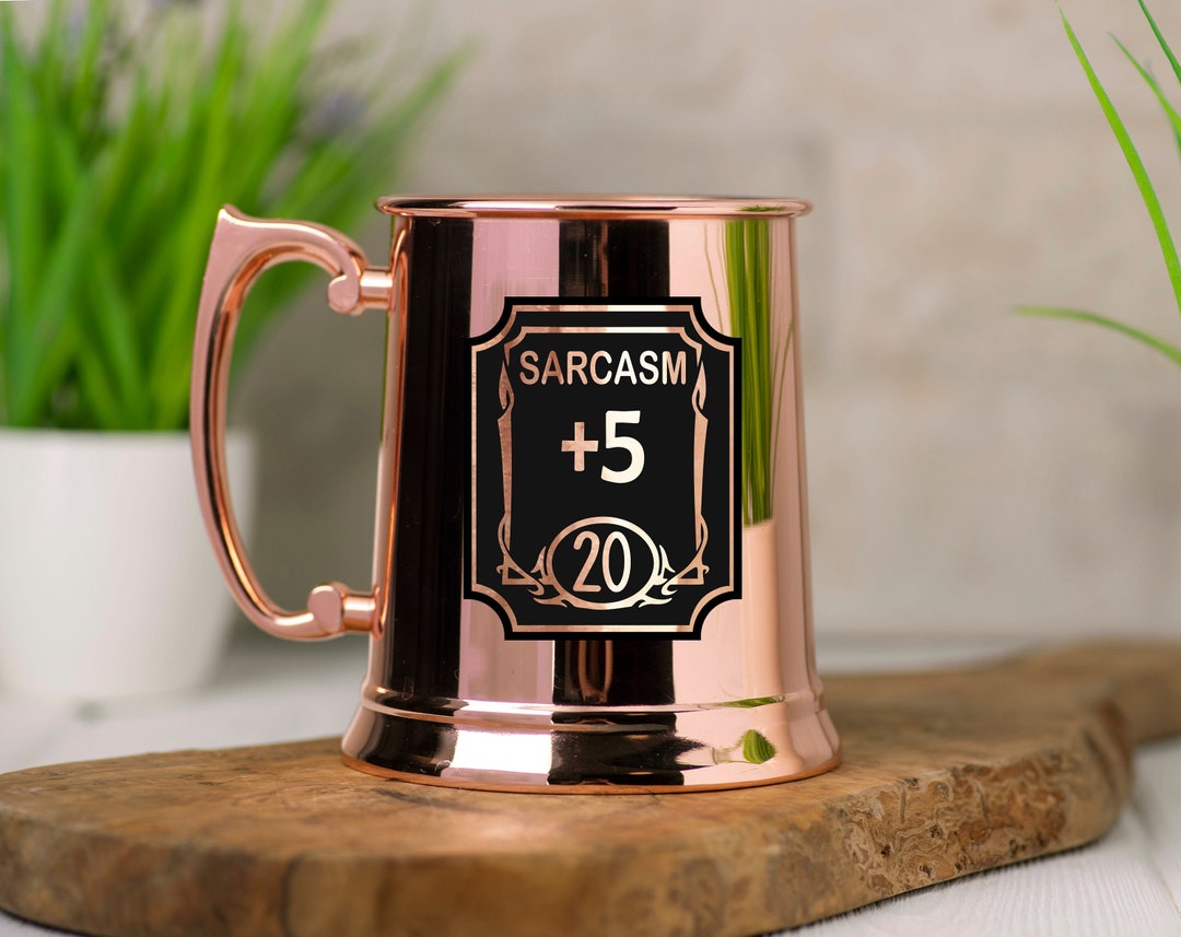 Sarcasm 5 DND Stat Mug Gift for Dungeon Master Mug Dungeon and Dragons ...