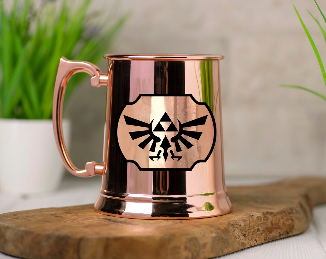 Legend of Zelda Mug Triforce Gamer Gift Beer Mug Personalized Christmas ...