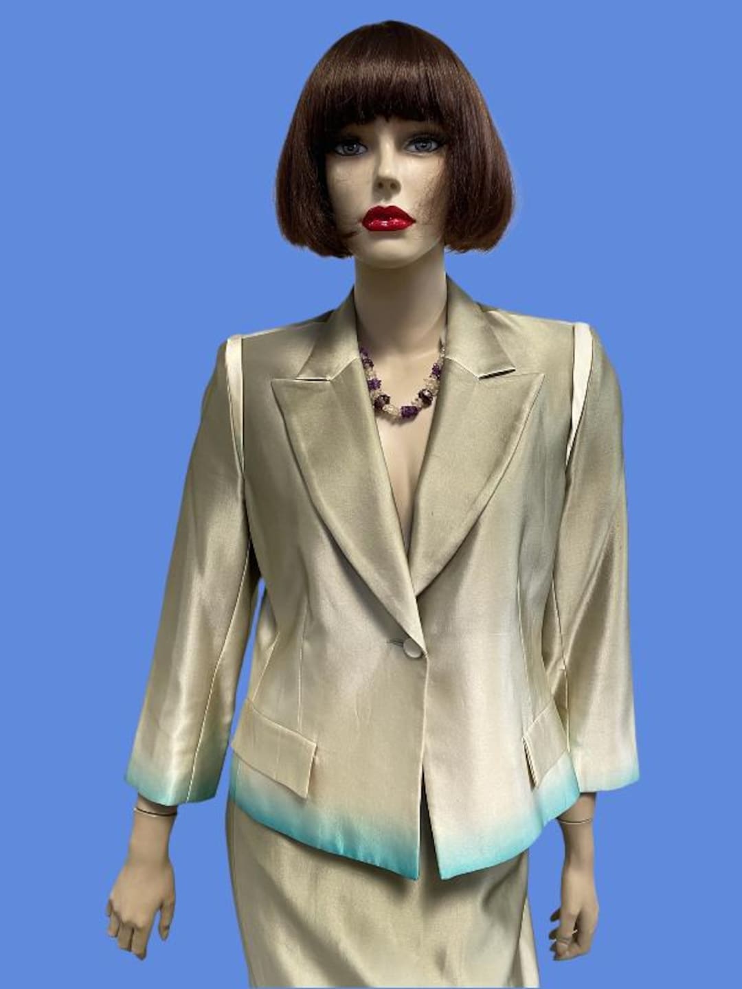 Carla Zampatti 2pce .silk Suit 80,s Carla Zampatti Vintage Suit - Etsy ...