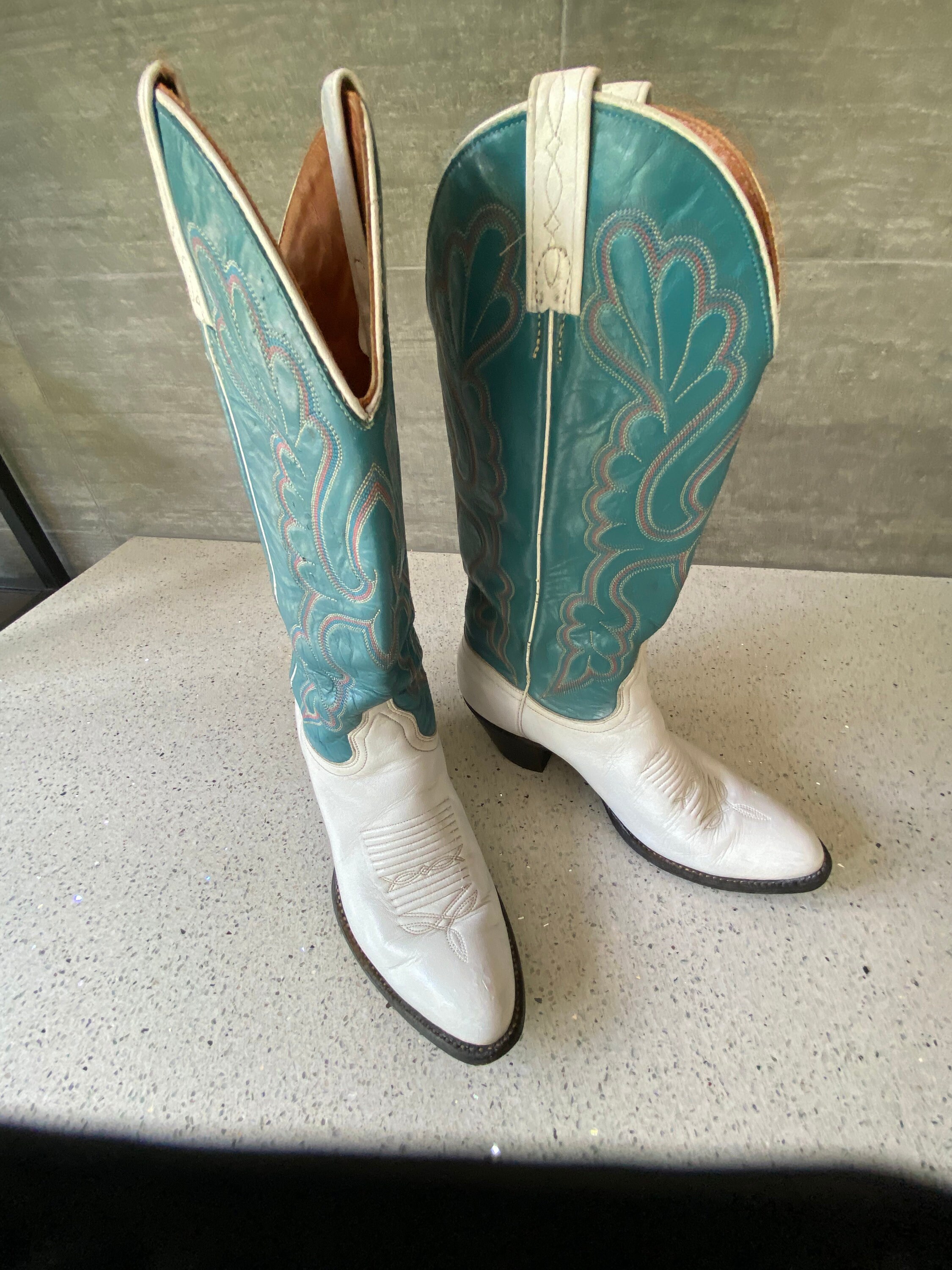 Vintage Cowboy Boots - Etsy Sweden