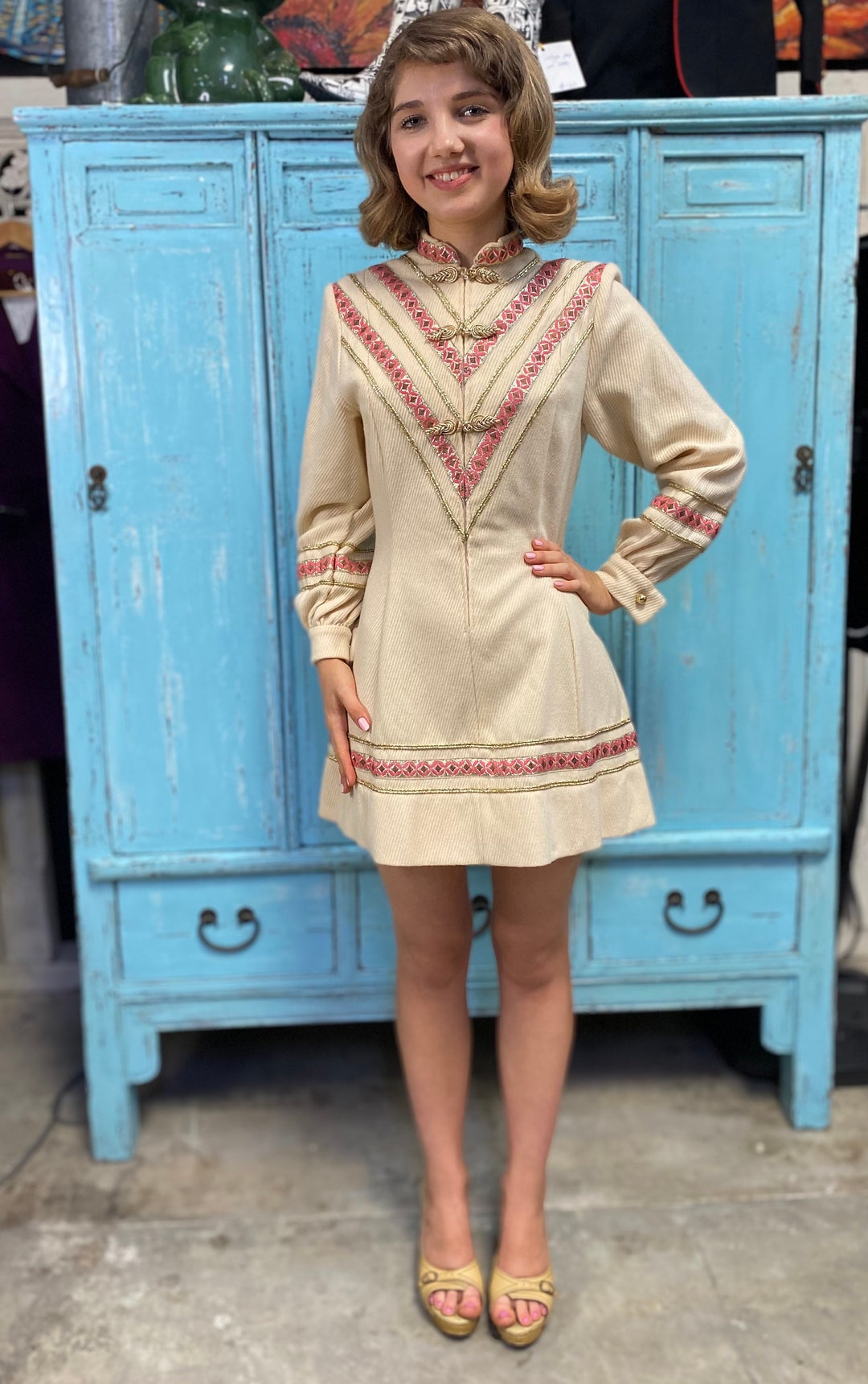 Superb 60,s Pure Wool Mini - Etsy