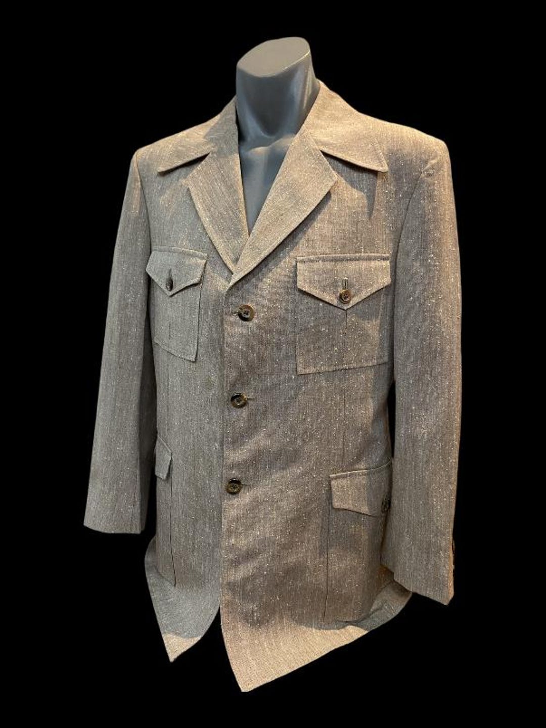 Vintage Safari Suit Seventies Mens Safari Suit Retro Safari Suit - Etsy