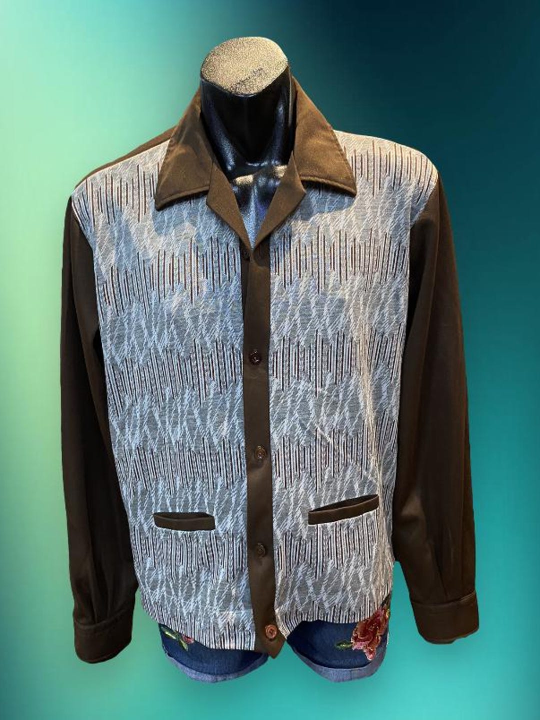 Vintage Kramer Style Shirt Jacket - Etsy