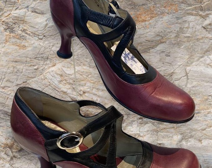 John Fluevog Purple Black Pumps - Etsy
