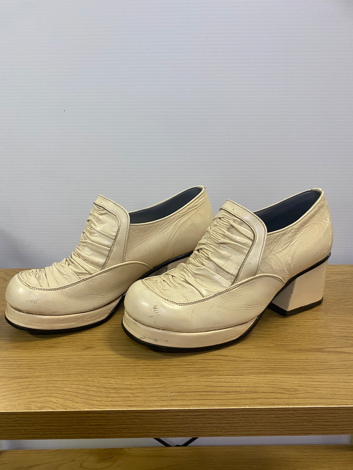 Vintage Seventies Mens Platform Disco Pimp Shoes - Etsy