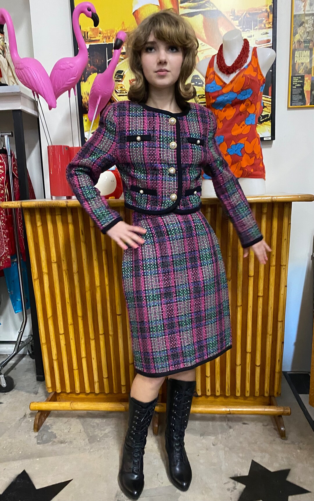 60,s Vintage 2pce. Wool Suit - Etsy