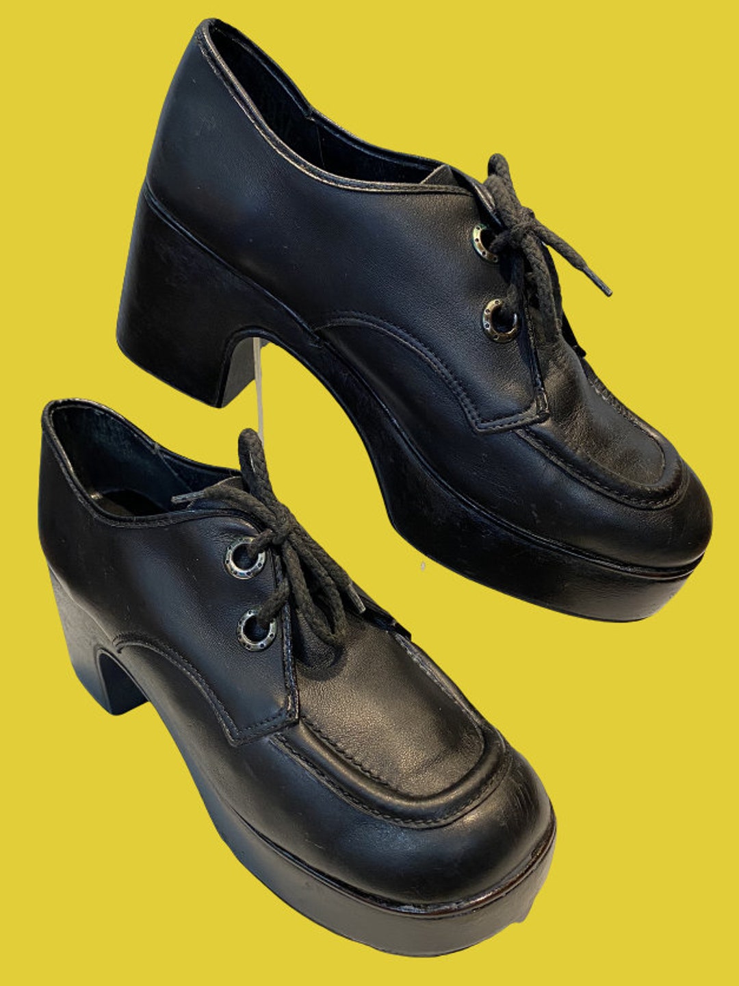 70,s Vintage Platform Shoes - Etsy