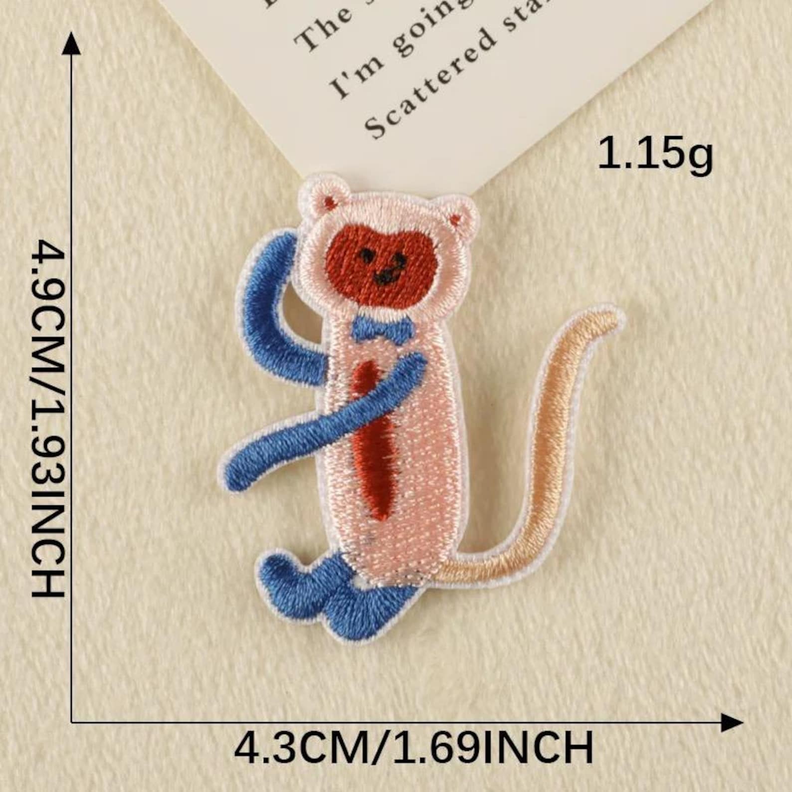 Animals Applique Patch, Patch Iron on Sew on Full Embroidered Patch ...