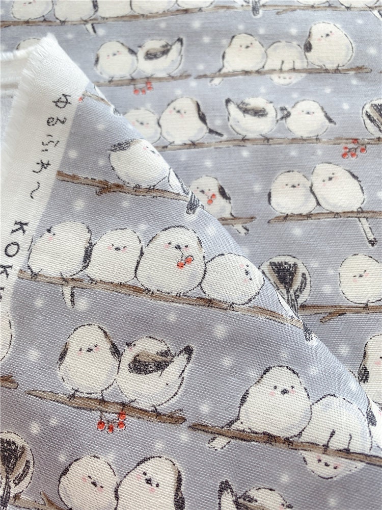 Little Bird Made in Japan KOKKA Double Gauze Fabric by Half Yard - Etsy