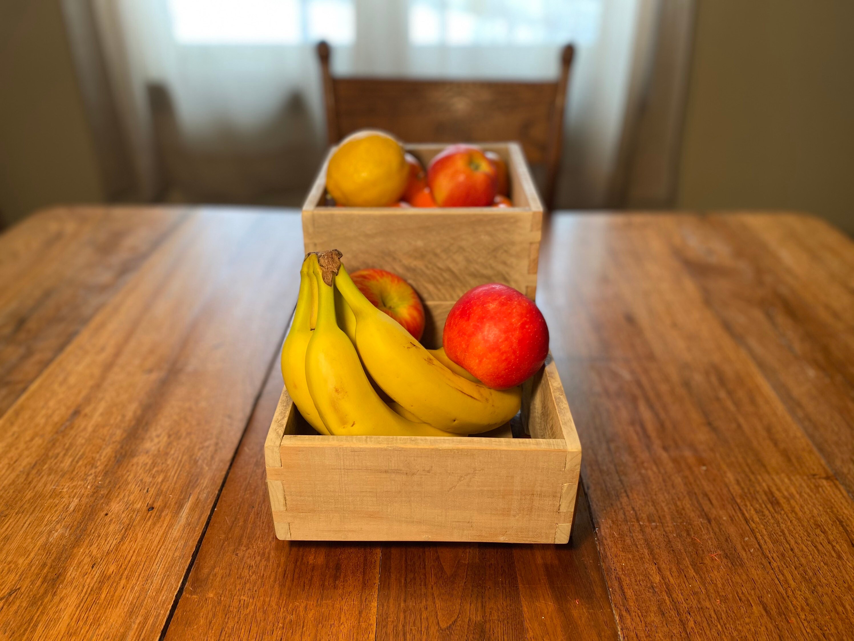 Panier rustique de fruits de table fabriqués à la main - Etsy France