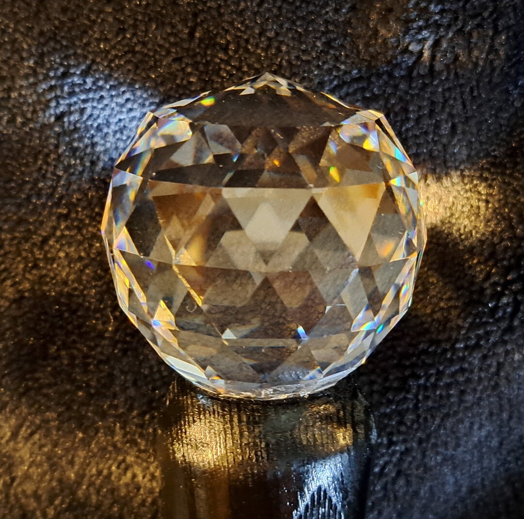 Crystal Topped Walking Stick / Swagger Stick / Cane Wooden - Etsy