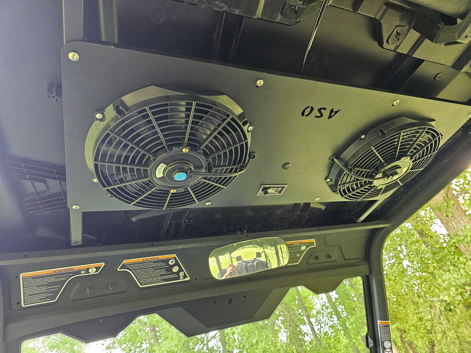 Can Am Defender Roof Fan System. - Etsy