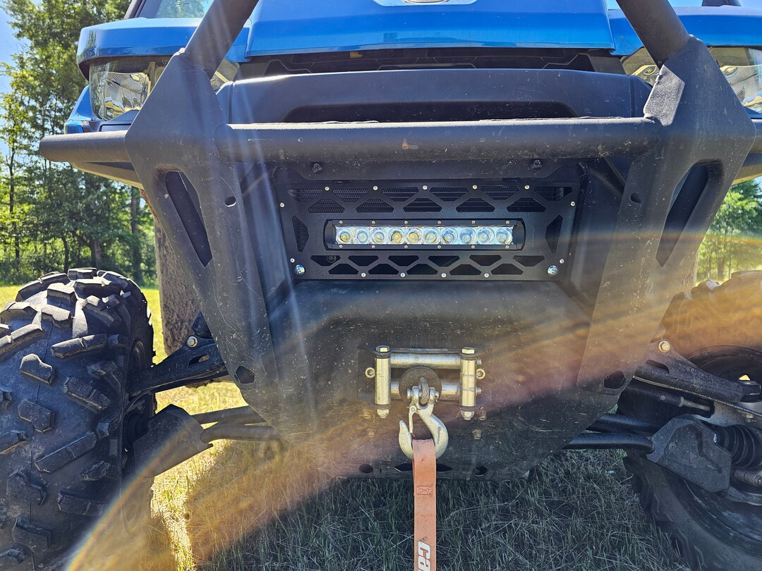 Can Am Defender Steel Lightbar Grille - Etsy