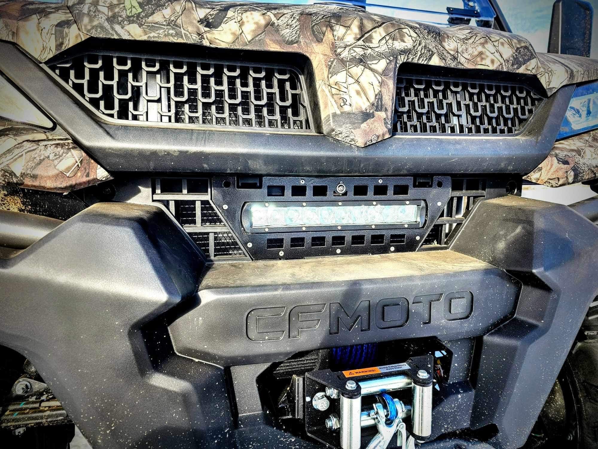 CF Moto Uforce 1000 Steel Grille With Light Bar - Etsy