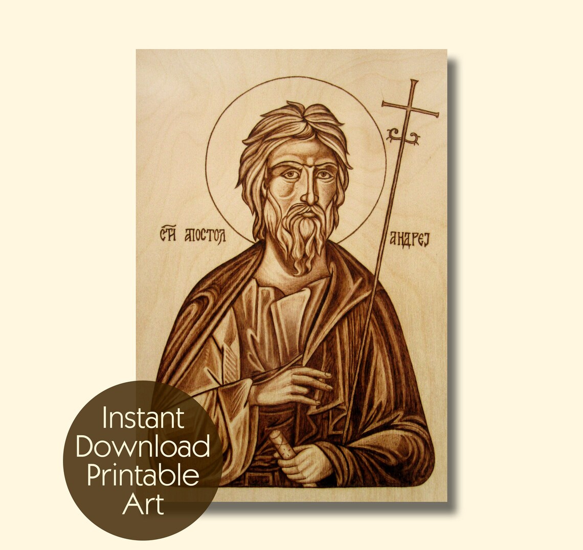 Sveti Andrej, Saint Andrew, Andrew the Apostle | Printable Art ...