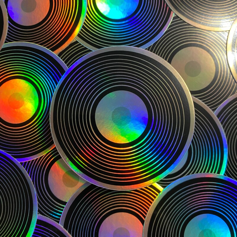 Record Stickers - Etsy