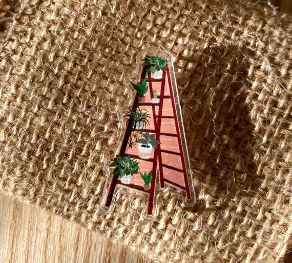 Plant Ladder Pin | Etsy