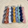 LEAVES Macramé Keychain Key Fob Bag Charm Boho Modern Decor Retro - Etsy