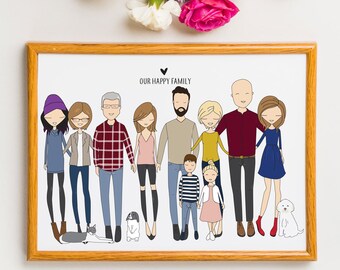 Family poster | Etsy