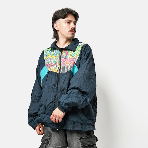 80s Windbreaker - Etsy