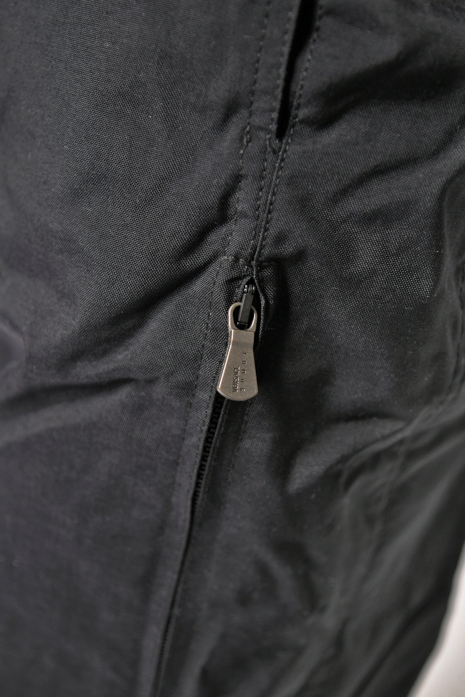 Vintage Y2K Versace Sport Ski Pants Men Black | Padded Nylon Skiing ...