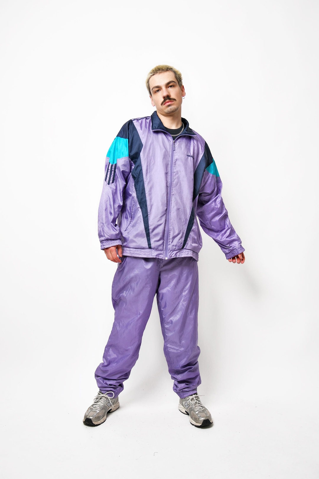 ADIDAS Originals Vintage Sport Tracksuit in Purple Colour for Men Old ...