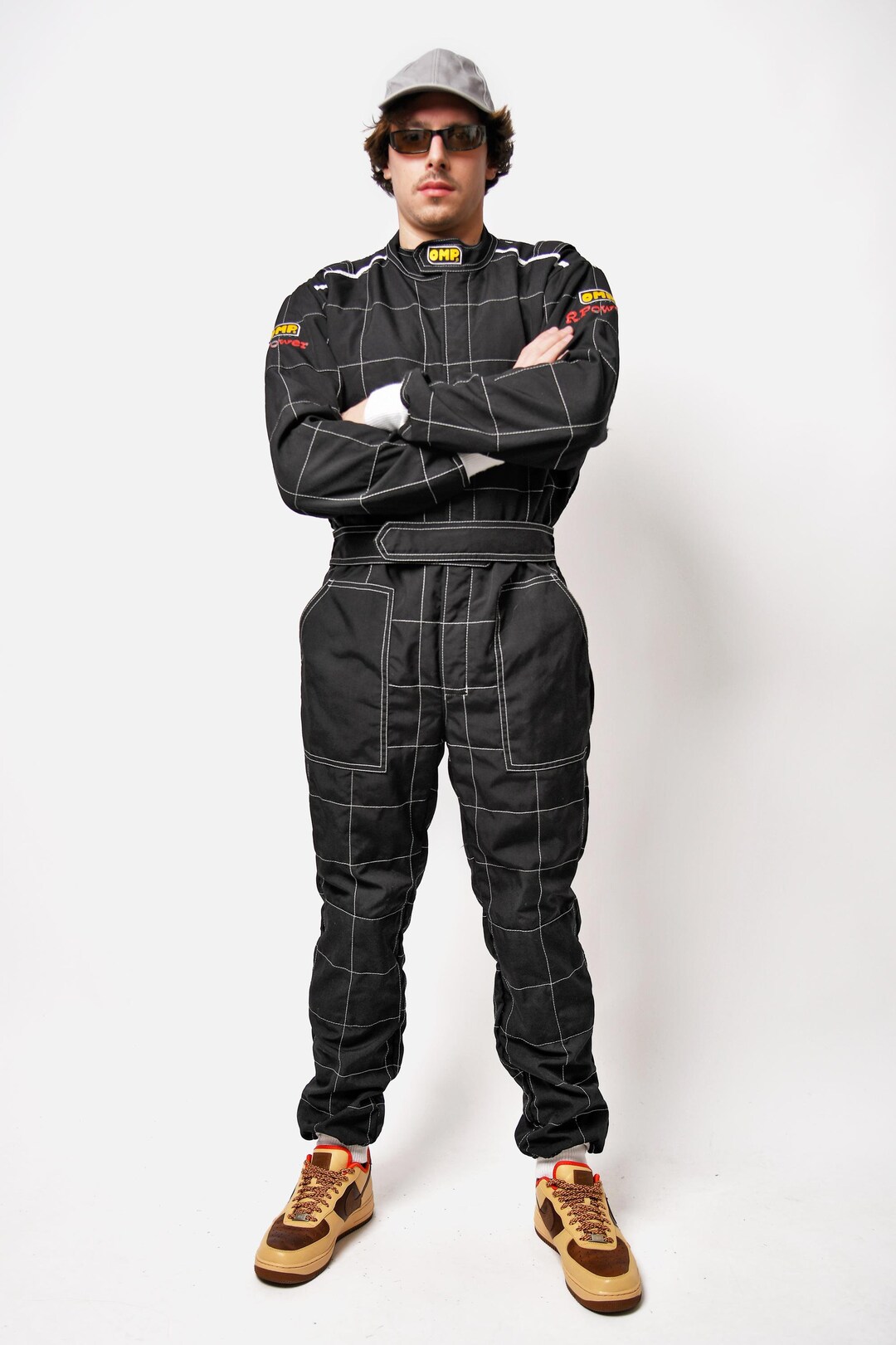 Vintage Karting Racing Suit in Black Colour by OMP | Y2K One Piece ...