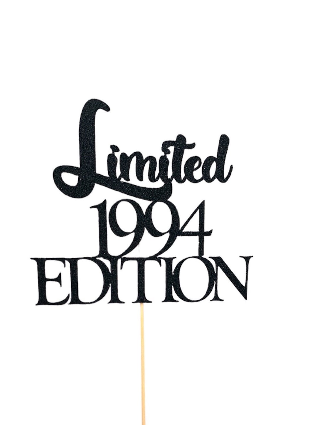 Limited 1994 Edition Cake Topper Custom Birthday Thirty 30th 30 ...