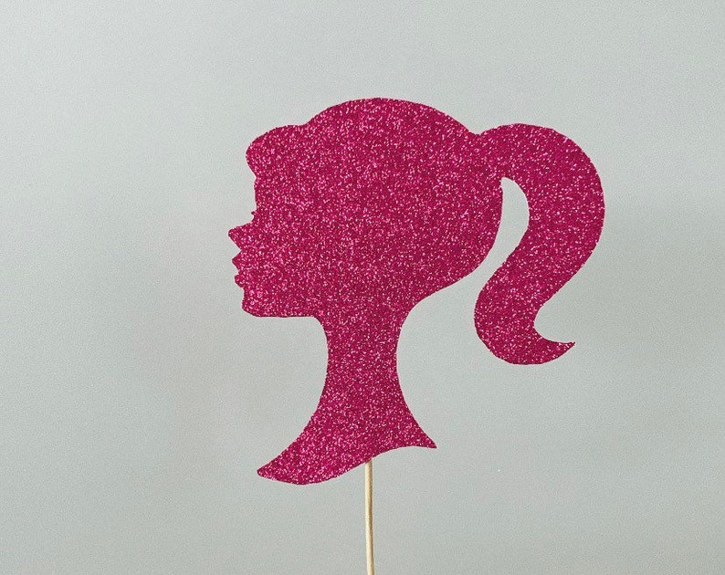 Barbie Head Cake Topper Birthday - Etsy Australia